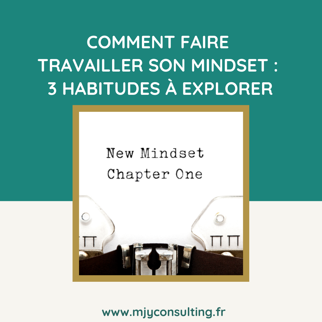 Comment faire pour travailler son mindset : 3 habitudes à explorer ...